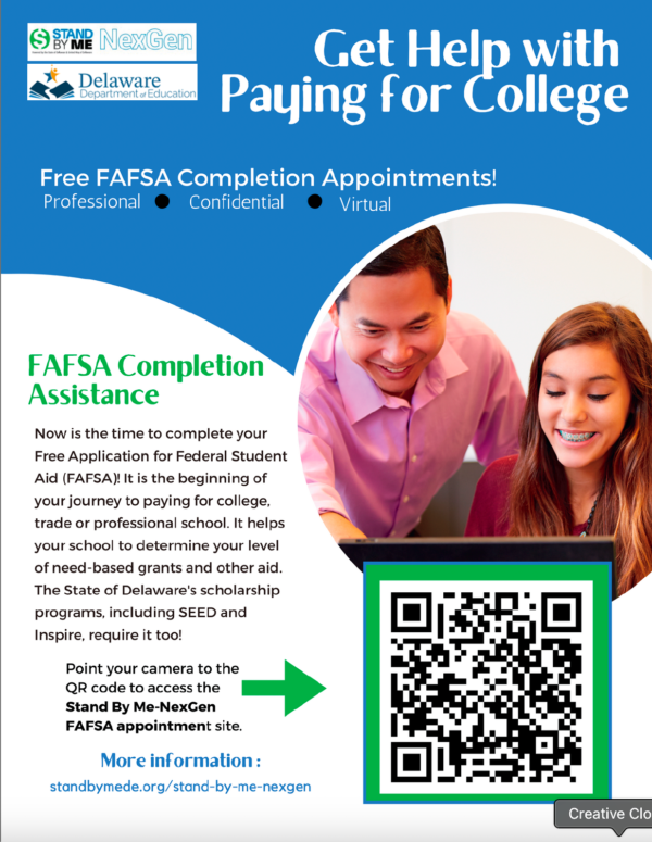 FAFSA and Free Support - Delaware Student Success